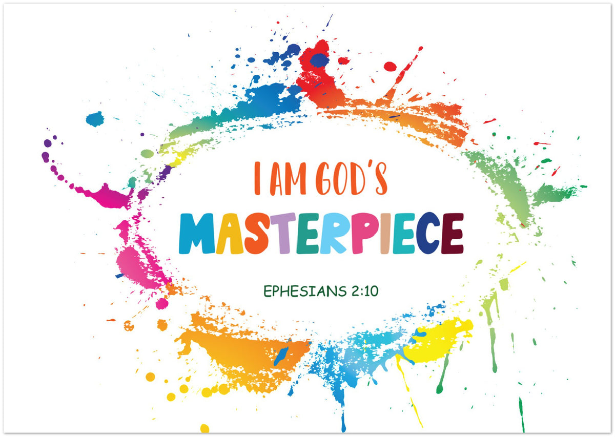 I am God's masterpiece – Lore Sparks